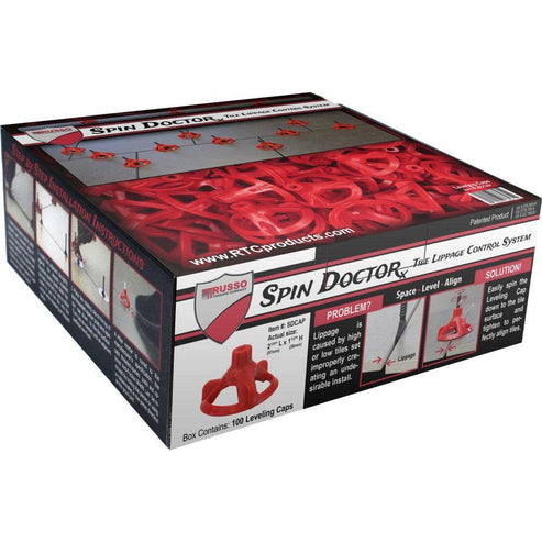Spin Doctor Lippage Control — Caps & Clear View Shields – RTC Products