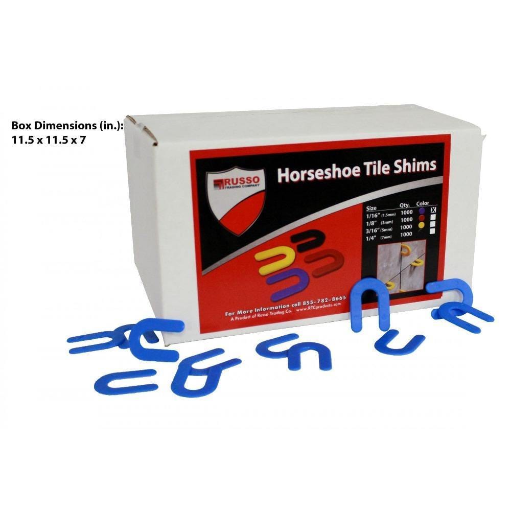 RTC Horseshoe Tile Spacers | Pro Jars & Bulk Boxes for Distributors ...